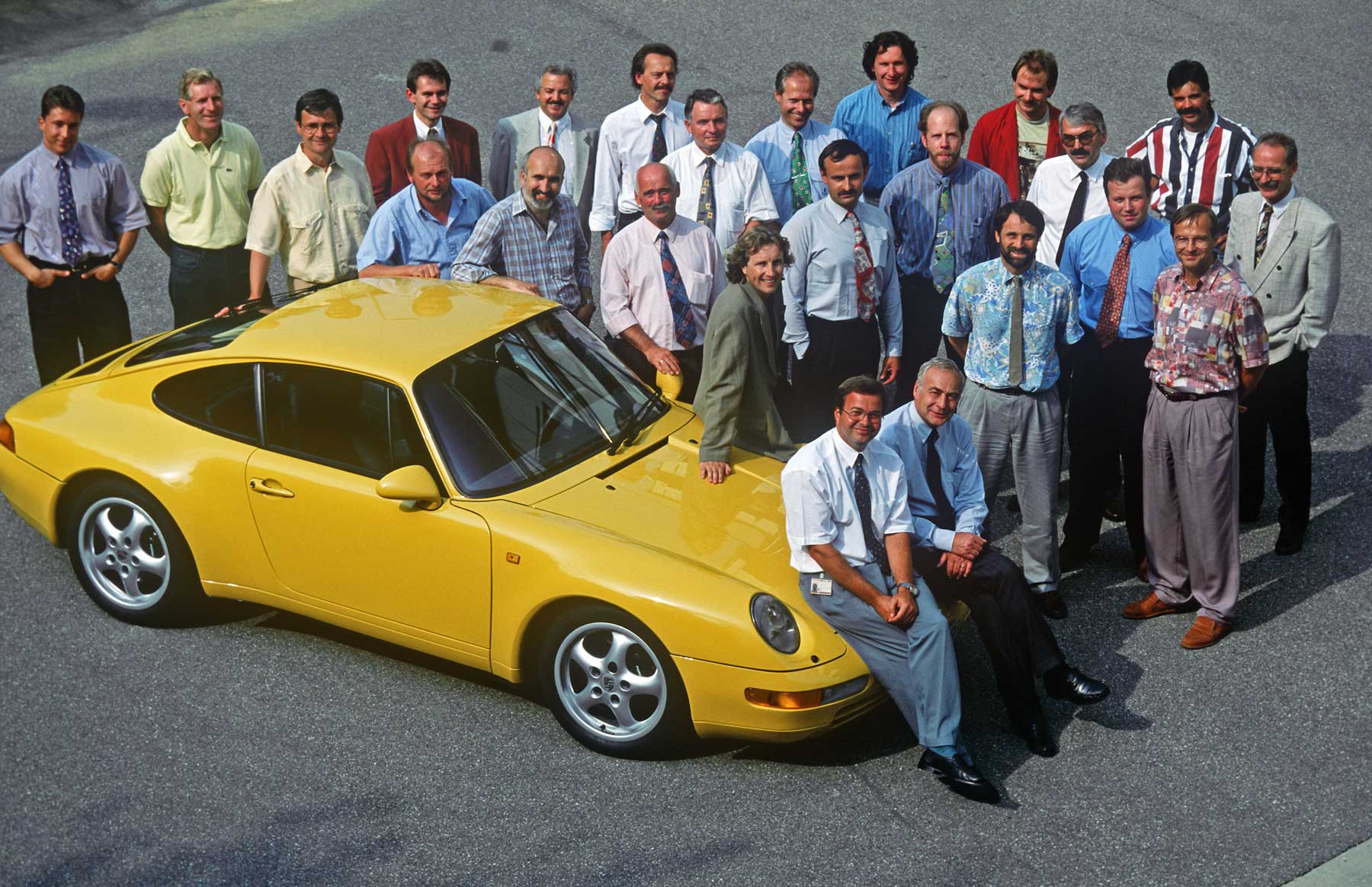 The colours of the Porsche 911 Carrera of the 993 generation – Berlin ...